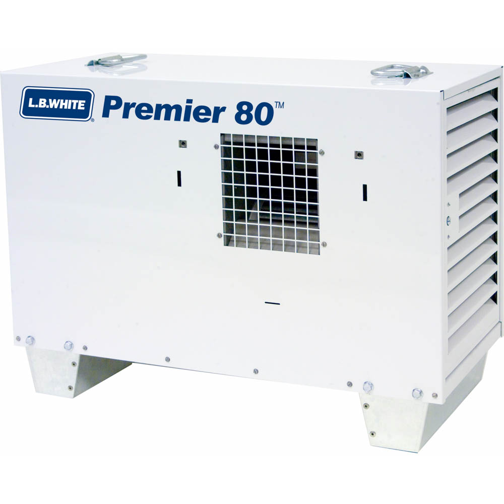 Rentquip Canada | L.B. White Premier 80LP - Propane Heater, Direct-Fired, 80,000 BTU/Hr