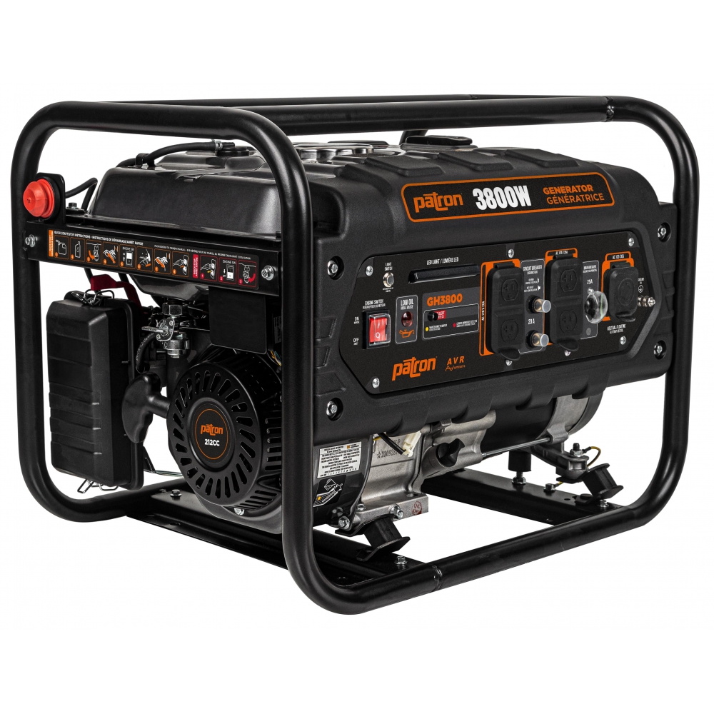 Rentquip Canada | Patron GH-3800 - 3800W Generator