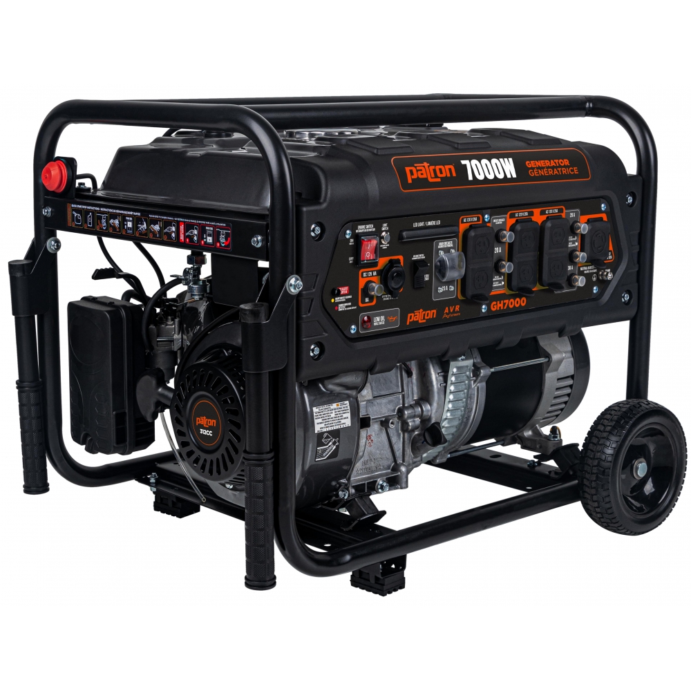 Rentquip Canada | Patron GH-7000 - 7000W Generator