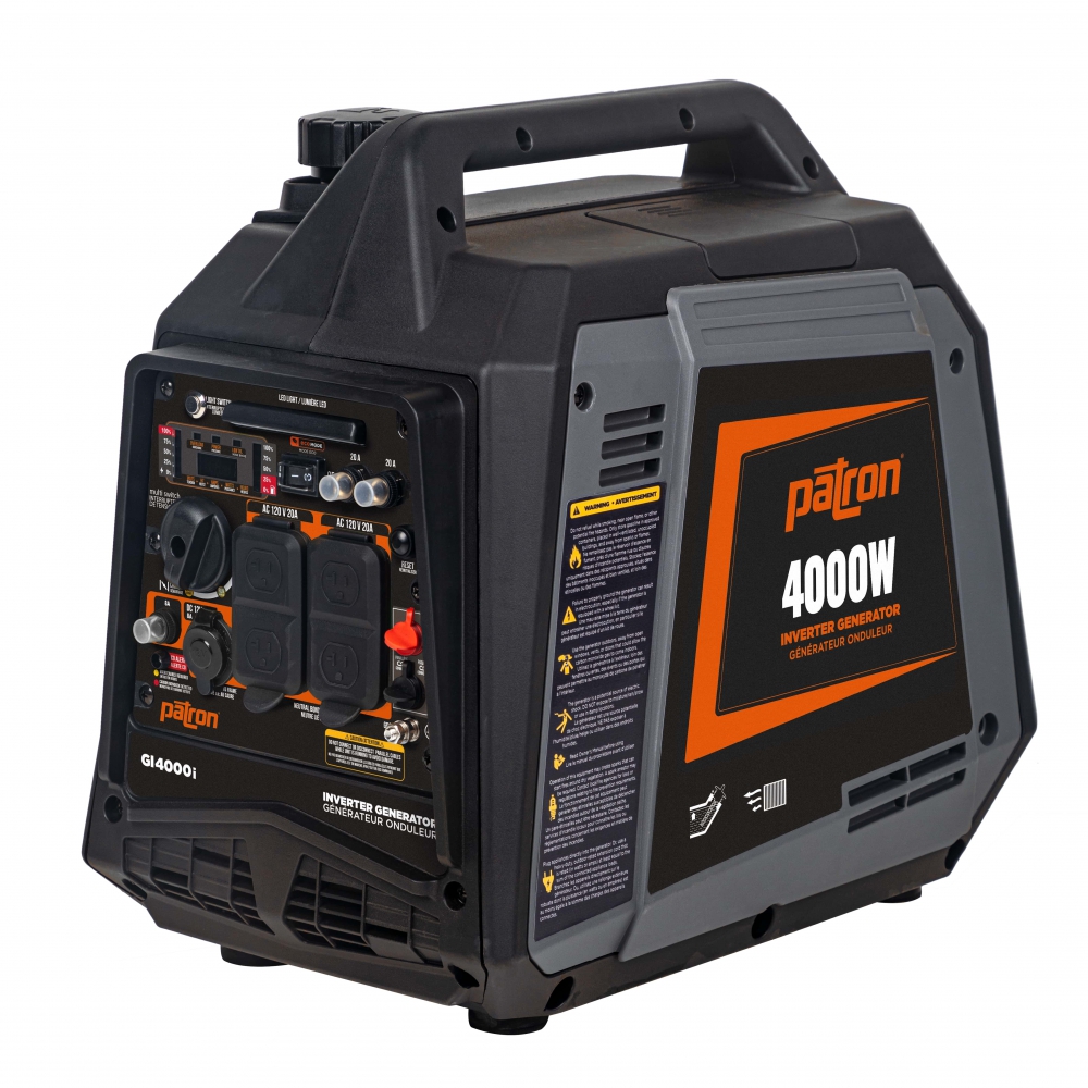 Rentquip Canada | Patron GI-4000I - 4000W Inverter Generator